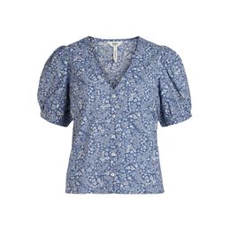 Object Bluse 'MIE' Damen Gr&ouml;&szlig;e M blau / wei&szlig;