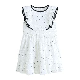next Kleid M&auml;dchen Gr&ouml;&szlig;e 168 schwarz / wei&szlig;