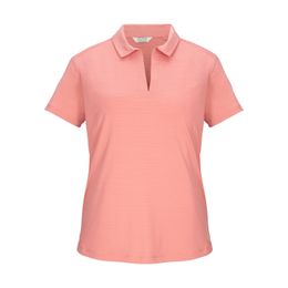 T-Shirt Killtec "KOS 21 WMN TSHRT", Damen, Gr. 38, pfirsich, Obermaterial: 93% Polyester, 7% Elasthan, Shirts T-Shirt, Leichtes, schnelltrocknendes Shirt mit Streifen und femininer Passform