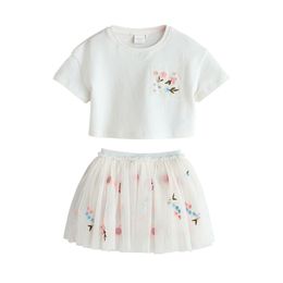 next Set girl White size 6-9 mths