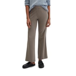 Marc O'Polo Chinohose MARC O'POLO "aus Viskose-Stretch", Damen, Gr. 40, Normalgr&ouml;&szlig;en, chalky braun, Obermaterial: 70% Viskose, 25% Polyamid, 5% Elasthan, unifarben, ausgestellt kurz, Hosen Chinohose