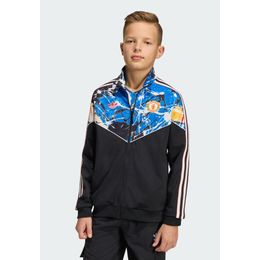 adidas Performance Funktionsjacke 'Manchester United Stone Roses' Jungen Gr&ouml;&szlig;e 140 mischfarben / schwarz