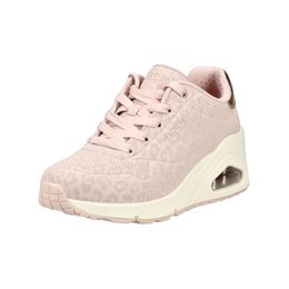 Sneaker Skechers "Skechers Sneaker Lederimitat", Damen, Gr. 38, pink, Lederimitat, Schuhe Sneaker