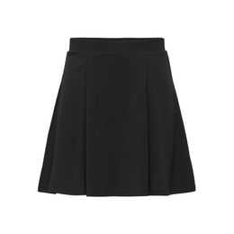 Skaterrock Only "ONLRINA SKIRT JRS", Damen, Gr. M, schwarz, Jersey, Obermaterial: 95% Polyester, 5% Elasthan, unifarben, kurz, R&ouml;cke, Materialmix