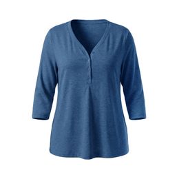 Imily Bela Shirt Damen Gr&ouml;&szlig;e XL blaumeliert
