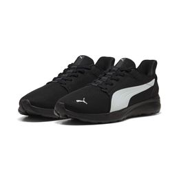 Sneaker Puma "Softride Cosmic SLIPTECH&trade; Sneakers Erwachsene", Herren, Gr. 42.5, schwarz, wei&szlig;, Obermaterial: Textil, Synthetik. Futter: Textil. Innensohle: Textil. Laufsohle: Synthetik, Schuhe Sneaker