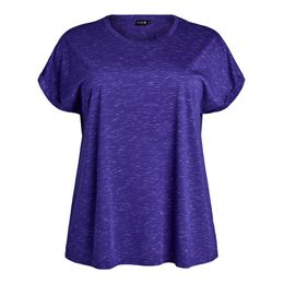 Active By Zizzi Shirt 'Abex' female Purple size XL