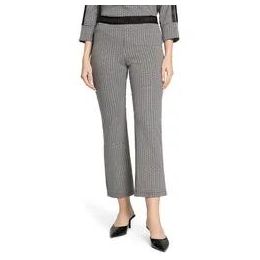 Schlupfhose Betty Barclay "Damen Slim Fit", Damen, Gr. 42, Normalgr&ouml;&szlig;en, wei&szlig;, schwarz, Jersey, Obermaterial: 67% Polyester, 30% Viskose, 3% Elasthan, slim fit 7/8-L&auml;nge, Hosen Schlupfhose