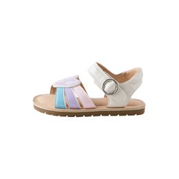 next Sandale M&auml;dchen Gr&ouml;&szlig;e 21.5 azur / flieder / rosa / wei&szlig;