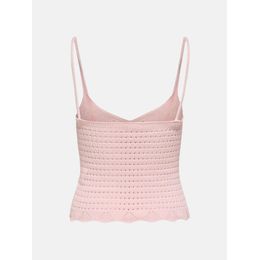Only Top 'Only ONLLISON SL TOP KNT canotta' Damen Gr&ouml;&szlig;e S pink