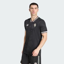 adidas Performance Trikot 'Juventus Turin 25/26 Authentic' Herren Gr&ouml;&szlig;e M sand / dunkelgr&uuml;n / schwarz