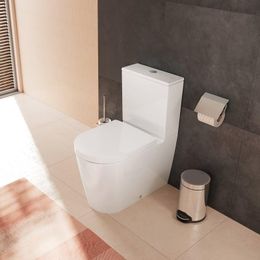 Hansgrohe EluPura S Stand-WC mit AquaFall Flush, 62034450,
