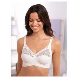 w&auml;schepur B&uuml;gelloser BH W&Auml;SCHEPUR, Damen, Gr. 85, Cup B, beige (ecru), 86% Polyamid, 10% Elasthan, 4% Baumwolle, BHs