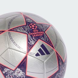 adidas Performance Ball 'UCL Club 25/26 League Stage' Herren Gr&ouml;&szlig;e 3 nachtblau / himbeer / silber