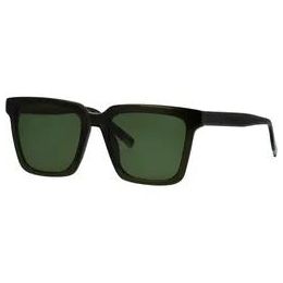 Sonnenbrille Tom Tailor "Tom Tailor Sonnenbrille", dunkles oliv transparent, Sonnenbrillen Sonnenbrille