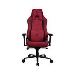 Arozzi Vernazza Supersoft Fabric, Gaming-Stuhl rot, Bordeaux