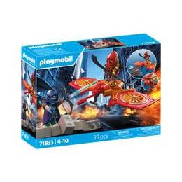 Playmobil 71833 Heroes: Helden-Drohne gegen b&ouml;sen Ninja, Konstruktionsspielzeug
