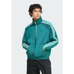 adidas originals Sportjacke 'FC Liverpool Terrace Icons' Herren Gr&ouml;&szlig;e XS tanne / wei&szlig;