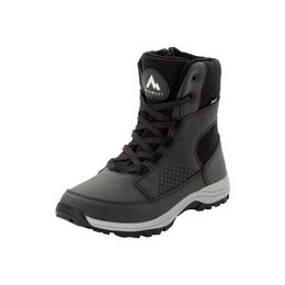 Winterstiefel McKINLEY "Annabella AQB J", M&auml;dchen, Gr. 33, schwarz (anthrazit, grau schwarz, blau), Schuhe Winterstiefel, Snowboots, Winterboots, Winterschuhe, wasserabweisend