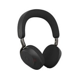 Jabra Evolve3 75, Headset schwarz, UC, USB-C Bluetooth-Adapter, Schnurloses Ladepad