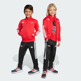 adidas Sportswear Trainingsanzug 'Marvel Spider-Man' Jungen Gr&ouml;&szlig;e 128 blau / rot / schwarz / wei&szlig;