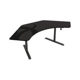 Arozzi Arena Angelo, Gaming-Tisch schwarz, Pure Black