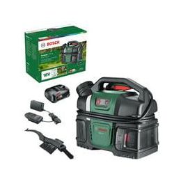 Bosch Fahrradreinigungsger&auml;t Fontus 18V-6, Druckreiniger gr&uuml;n/schwarz, inkl. Akku und Ladeger&auml;t, POWER FOR ALL ALLIANCE