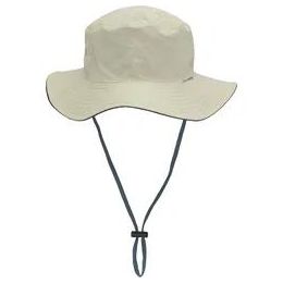 Fischerhut Chillouts "Santana Hat", Damen, Gr. S/M, beige, navy, Canvas, Kunstfaser, unifarben, H&uuml;te, leicht, strapazierf&auml;hig, Gr&ouml;&szlig;en verstellbar durch anpassbarem Riemen
