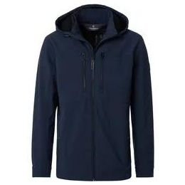 Softshelljacke Casamoda "Casamoda Softshelljacke uni", Herren, Gr. M, dunkelblau, 92% Polyester, 8% Elasthan, Jacken Softshelljacke