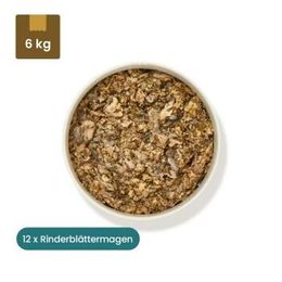 haustierkost.de Rinderbl&auml;ttermagen Frostfutter 12 x 500 g