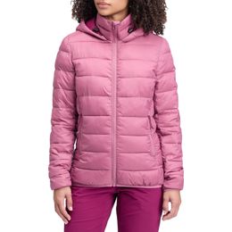 Outdoorjacke McKINLEY "Jacke Erika W", Damen, Gr. 46, blau smoke, b, Obermaterial: 100% Polyamid. Futter: 100% Polyester. Wattierung: 100% Polyester, Jacken Outdoorjacke, leichtes Gewicht, mit weichem Futter