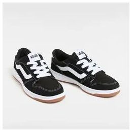 Sneaker Vans "Ryland LS", Damen, Gr. 36, schwarz, wei&szlig;, Leder, Schuhe Sneaker