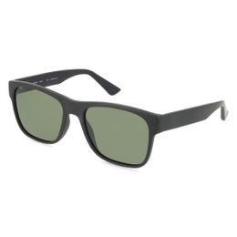 Fielmann BD 599 SUN CL TONI II | Herren-Sonnenbrille | Fassung: Vollrand, Quadratisch, Acetat Spritzguss, Schwarz Matt | Glasfarbe: G15