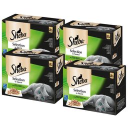 48x85g Sheba Katzenfutter Selection in Sauce Feine Vielfalt Multipack