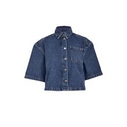 Minus Shirt 'Kaddi ' Damen Gr&ouml;&szlig;e XL blue denim