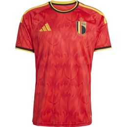 Adidas RBFA BELGIEN HOME Teamtrikot Herren - Gr&ouml;&szlig;e M - rot