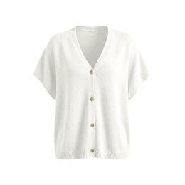 Imily Bela Strickjacke Damen Gr&ouml;&szlig;e S wei&szlig;