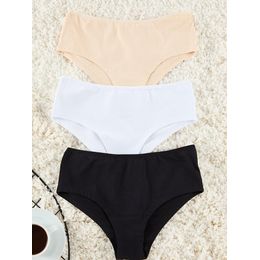 Trendyol Slip Damen Gr&ouml;&szlig;e S/M beige / schwarz / wei&szlig;