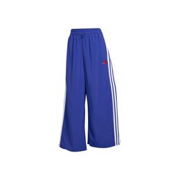 adidas Sportswear Sporthose Damen Gr&ouml;&szlig;e L blau / wei&szlig;