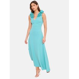 Lipsy Kleid Damen Gr&ouml;&szlig;e 34 hellblau Winterkleid