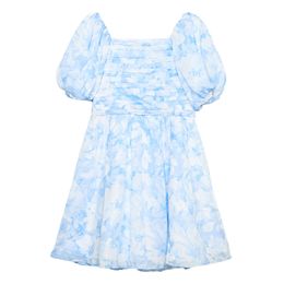 Abercrombie & Fitch Abercrombie & Fitch Kleid 'EMERSON' M&auml;dchen Gr&ouml;&szlig;e 170/176 himmelblau / pastellblau / wei&szlig;