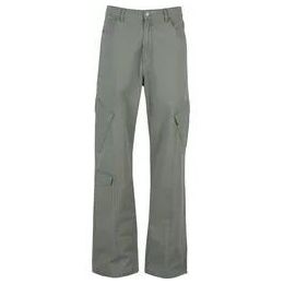 Cargohose Karl Kani "Karl Kani OG K Slanted Pocket Cargo Pants", Damen, Gr. XL, US-Gr&ouml;&szlig;en, olive, 100% Baumwolle, unifarben, normal, Hosen Cargohose