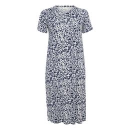 Kaffe Curve Kleid 'Charlotta' Damen Gr&ouml;&szlig;e 38 marine / wei&szlig; Sommerkleid