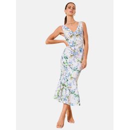 Lipsy Kleid Damen Gr&ouml;&szlig;e 42 hellblau / gr&uuml;n / flieder / wei&szlig; Sommerkleid