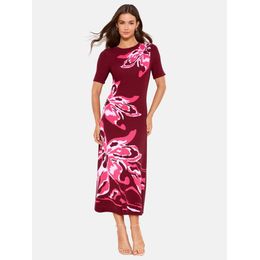 Lipsy Kleid Damen Gr&ouml;&szlig;e XXL pastellpink / hellpink / burgunder