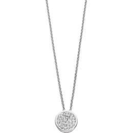 CR&Eacute;ATION L Damen Anh&auml;nger mit Kette Silber 925 Gr&ouml;&szlig;e 0