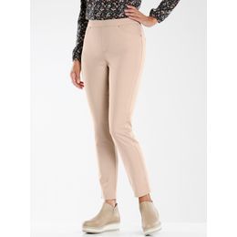 WITT Damen Schlupfhose mit elastischem Bund, beige, Gr&ouml;&szlig;e 54