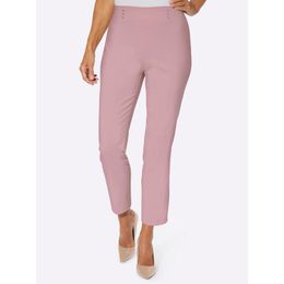 WITT Damen Schlupfhose mit B&uuml;gelfalten, hortensie, Gr&ouml;&szlig;e 46