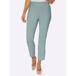 WITT Damen Schlupfhose mit B&uuml;gelfalten, kalkmint, Gr&ouml;&szlig;e 42