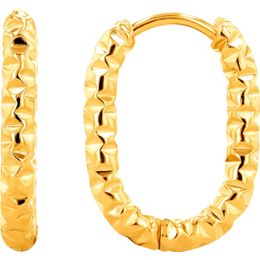 Damen Creole goldfarben, Gr&ouml;&szlig;e 0